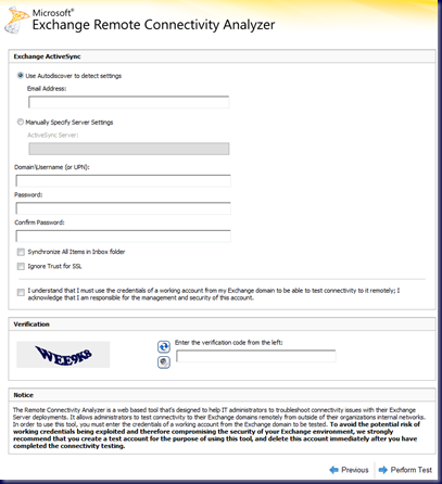 MPECS Inc. Blog: Using the Microsoft Exchange Remote Connectivity Analyzer